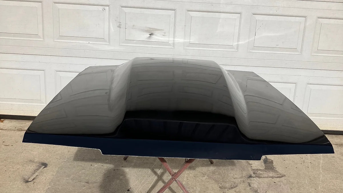 83-93 Mustang Single Source Composites Hood – Garage Built Racing
