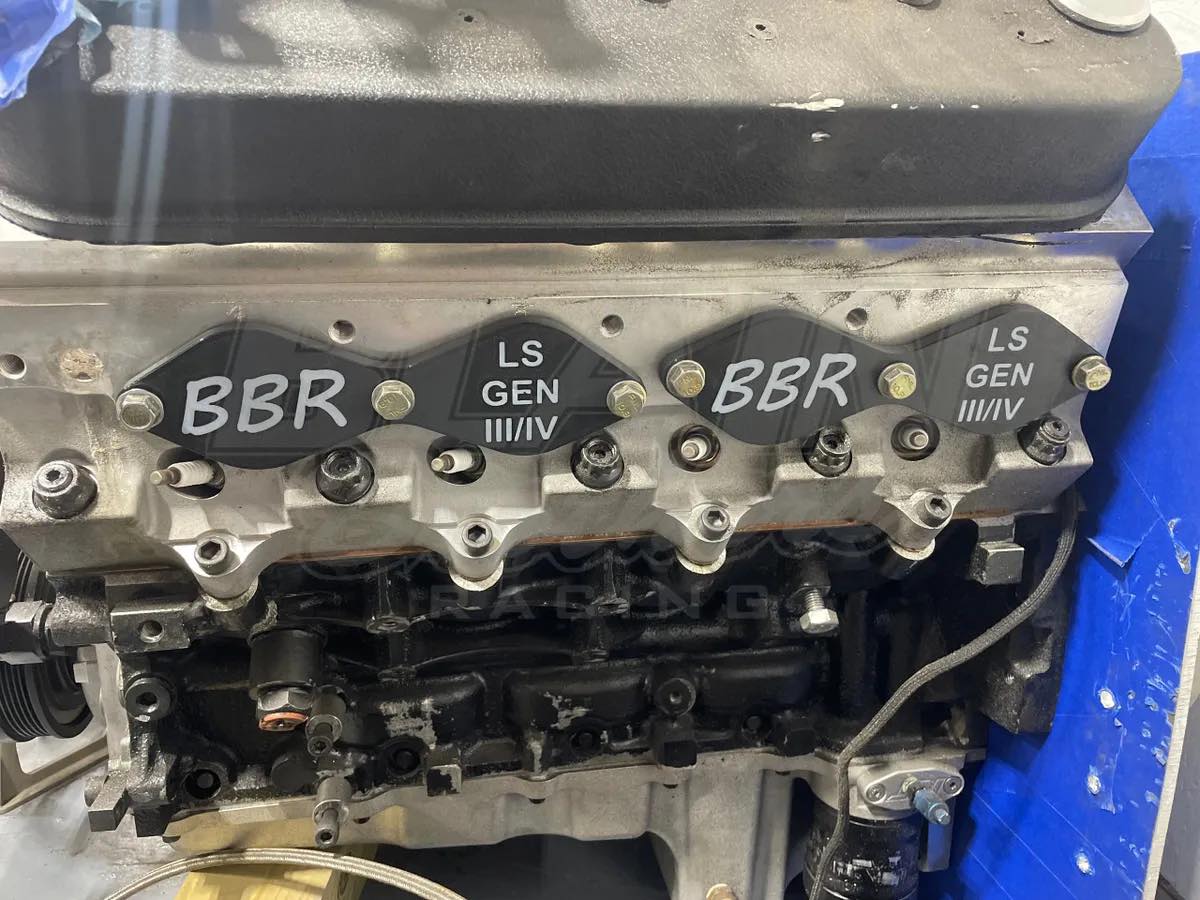 Exhaust Port Block-Off Plates – Garage Built Racing