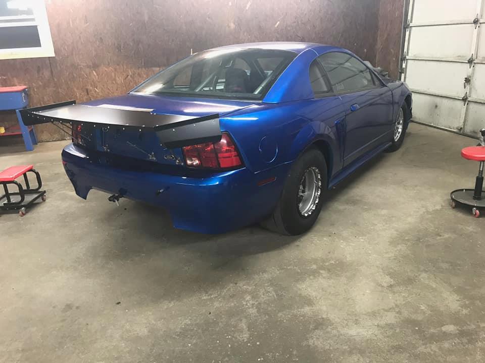 Team Z Motorsports 79-04 Mustang Drag Wing 17" Outlaw – Garage Built Racing