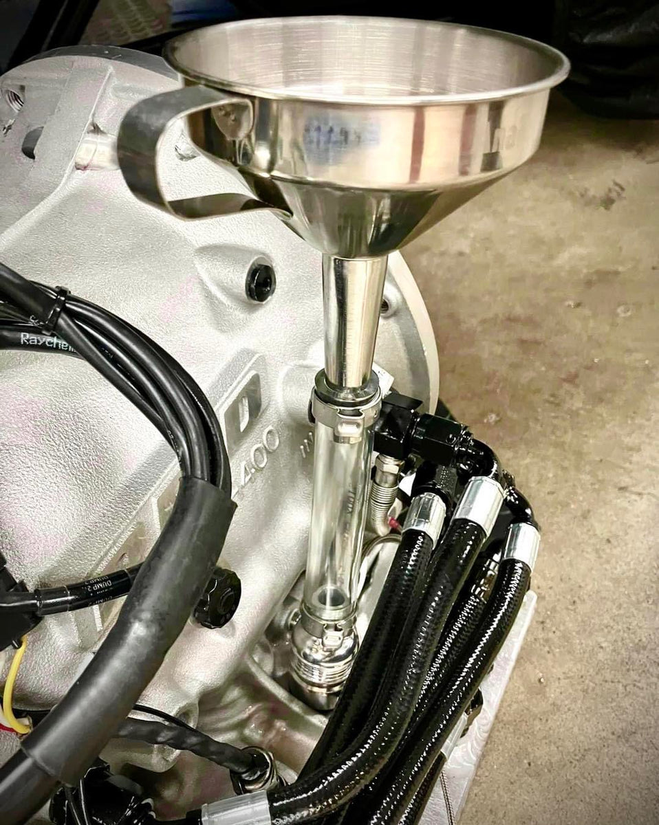 M&M Transmission Funnel – Garage Built Racing