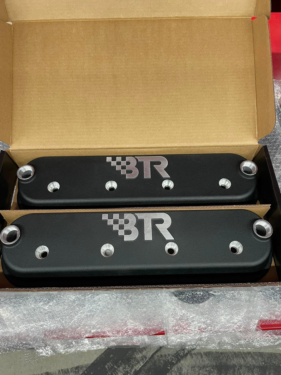BTR Valve covers WITHOUT coil mounts – Garage Built Racing