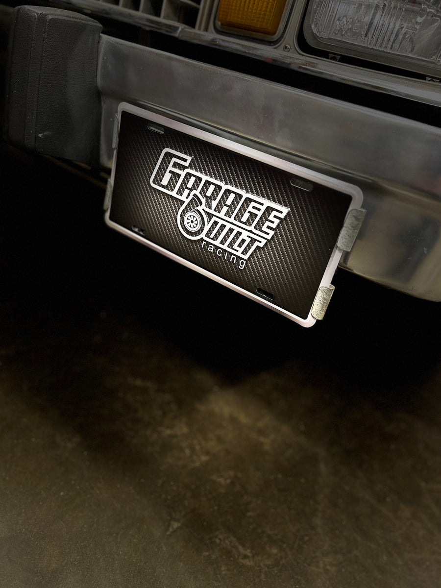 GBR License Plate – Garage Built Racing